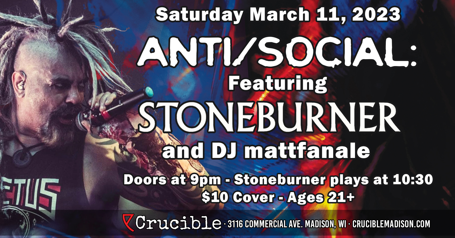 Anti/Social featuring Stoneburner | Crucible