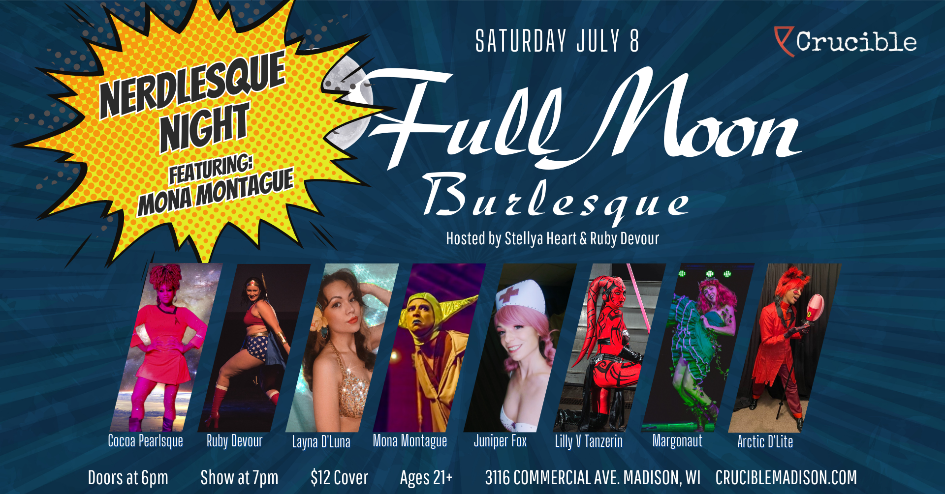 Full Moon Burlesque | Crucible