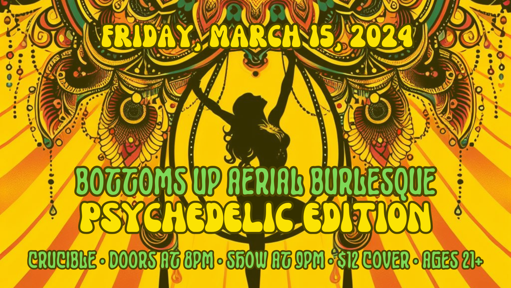 Bottoms Up Aerial Burlesque | Crucible