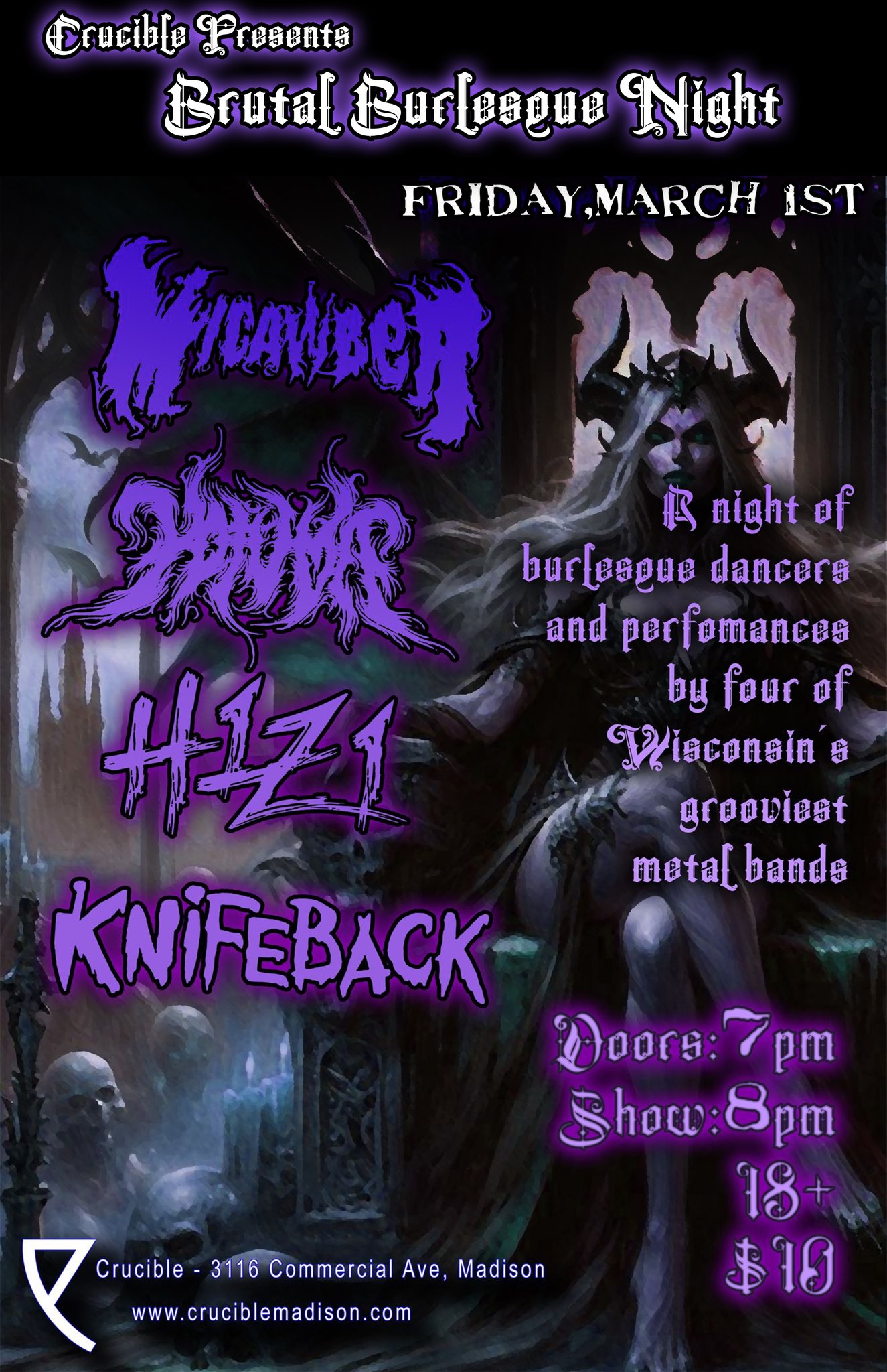 Brutal Burlesque | Crucible