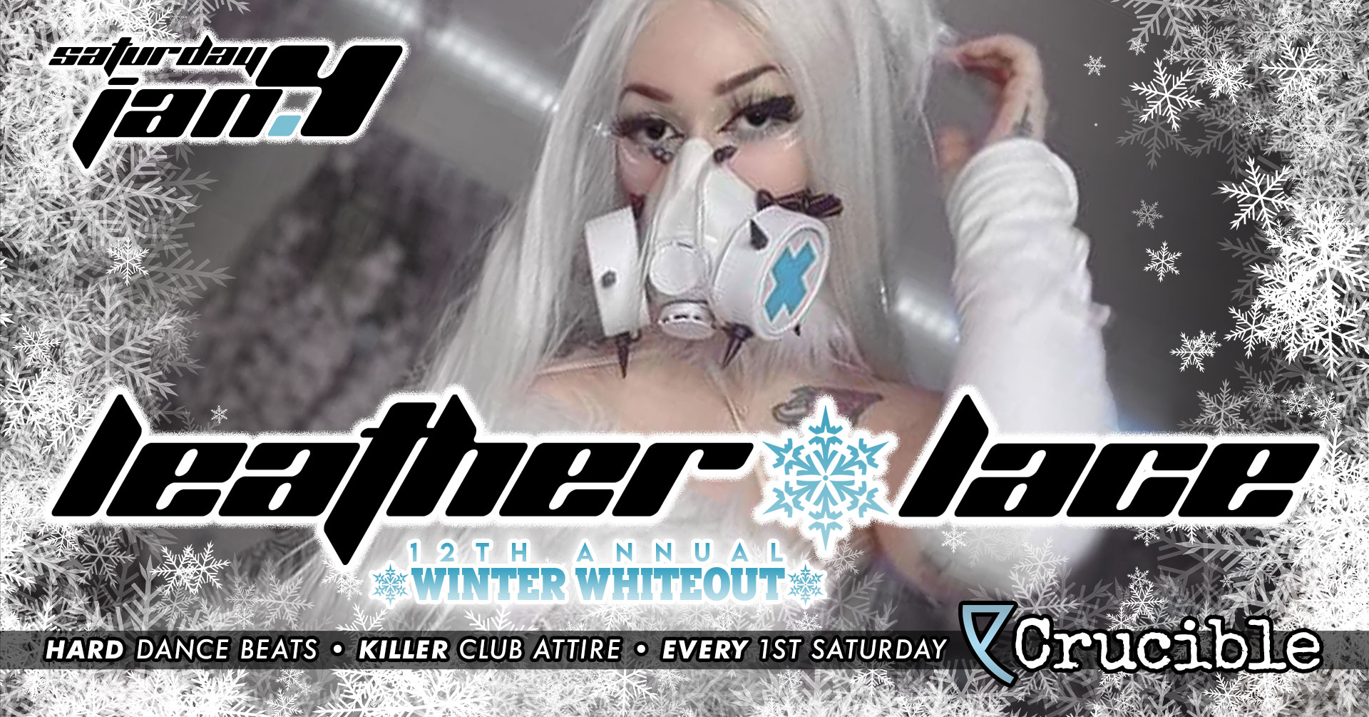 Leather + Lace: Winter Whiteout | Crucible