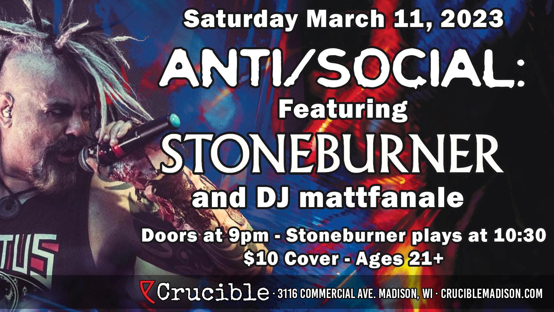 Anti/Social featuring Stoneburner | Crucible